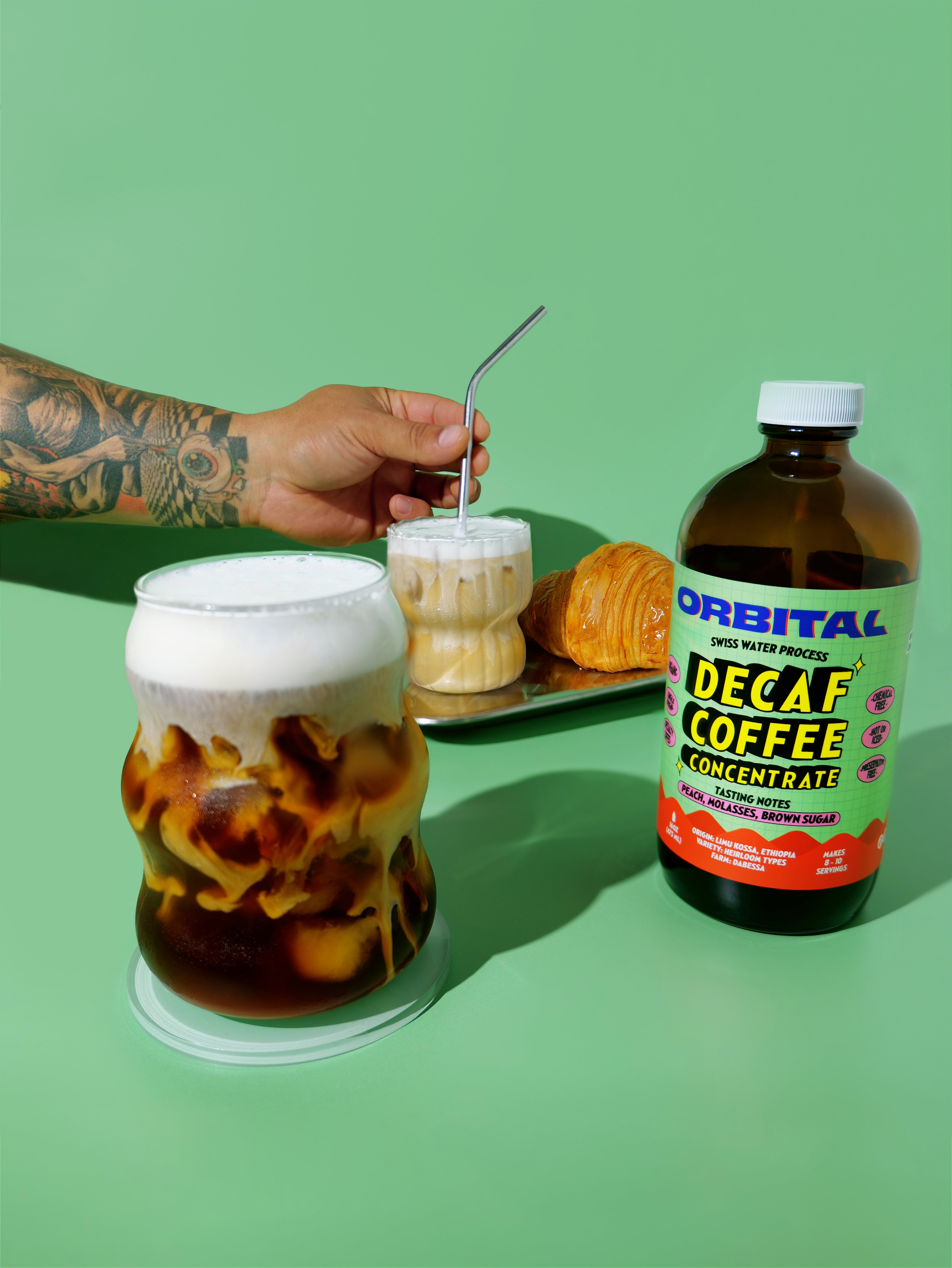 Swiss Water Decaf Cold Brew Coffee Concentrate – Orbital Decaf Coffee